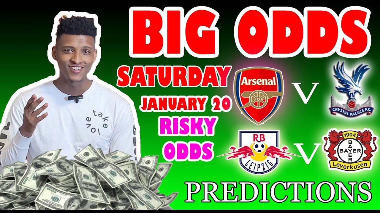Big Odds Football Prediction Today 20-01-2024 | Betting tips Today ...