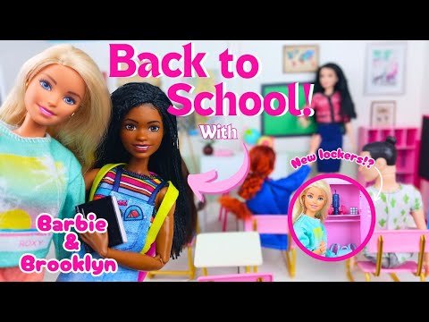 BEHIND THE SCENES ️ Diy Doll Classroom| Barbie School Day with Friends ...