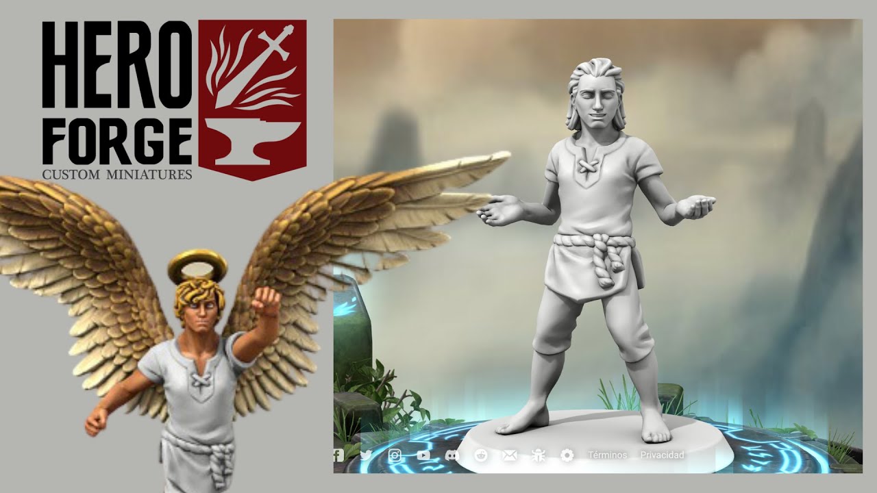 YA SOMOS TEP 2ª ACTIVIDAD DISEÑO DE PERSONAJES CON HERO FORGE - YouTube