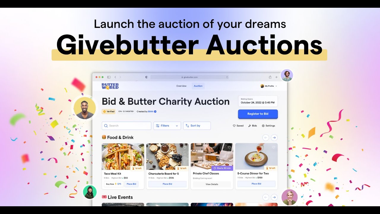 Givebutter Auctions Deep Dive: How to use the silent auction feature ...