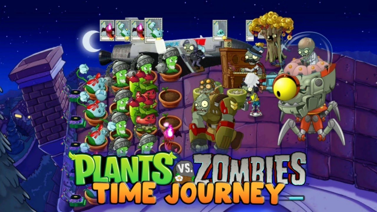 PVZ Time Journey | vs Dr Zomboss - Android Gameplay - YouTube
