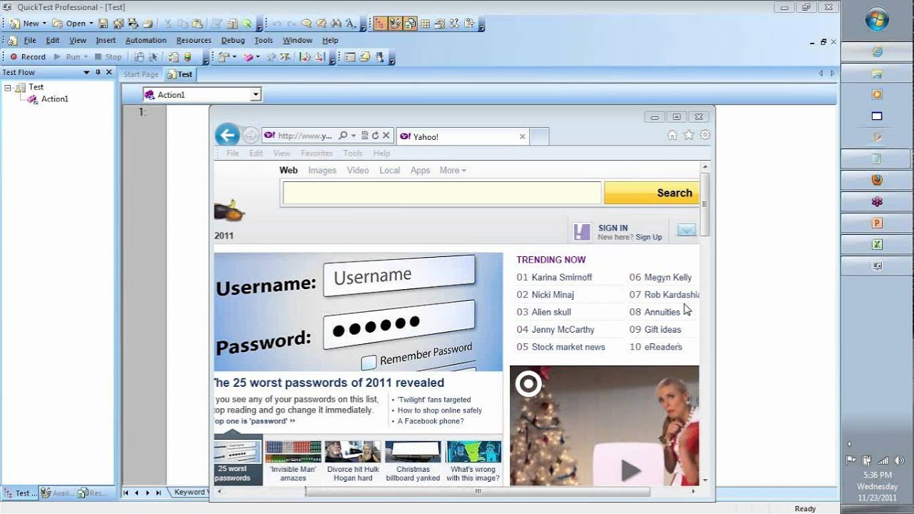 Qtp Training Day 12 Vb Scripting Descriptive Programming Frameworks Youtube 1314