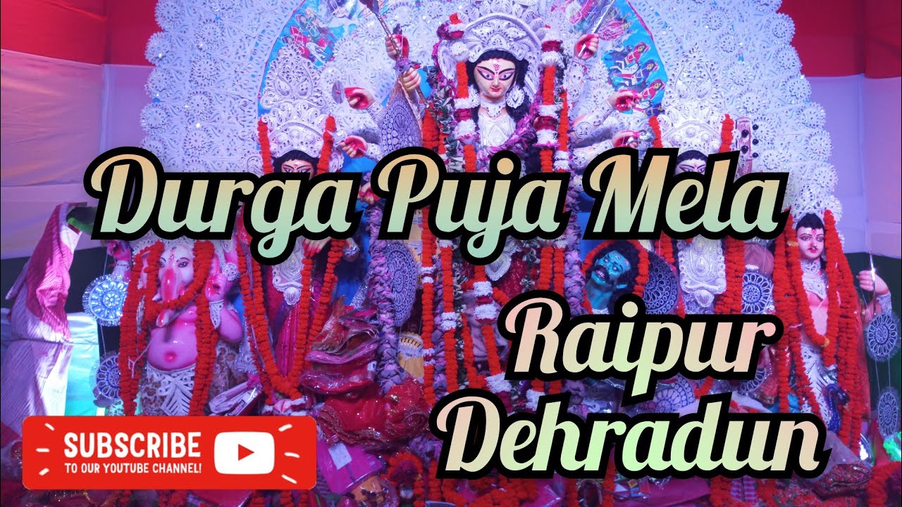 Durga Puja Mela Raipur Dehradun #durgapuja #navratri #durgashtami # ...