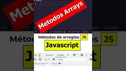 Métodos de los ARREGLOS en JAVASCRIPT - YouTube