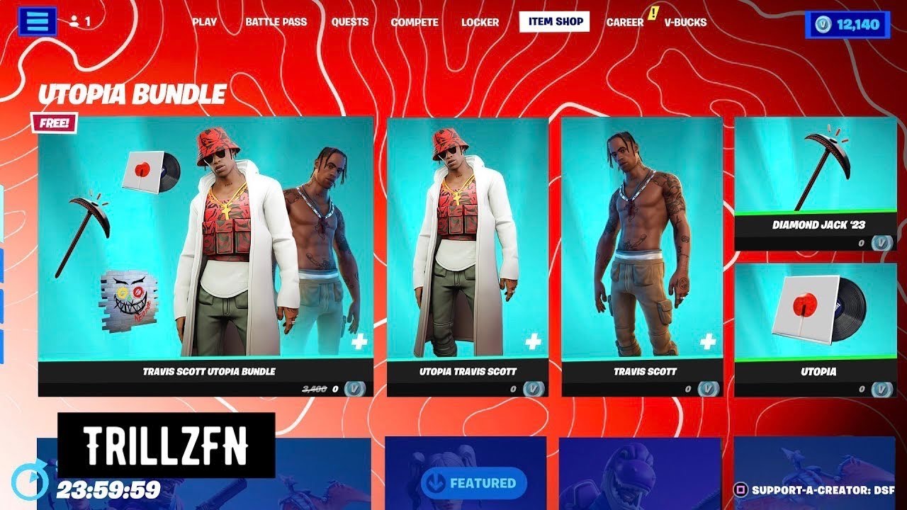🔴Fortnite Itemshop countdown - NEW FREE SKIN (CHAPTER 6) - YouTube