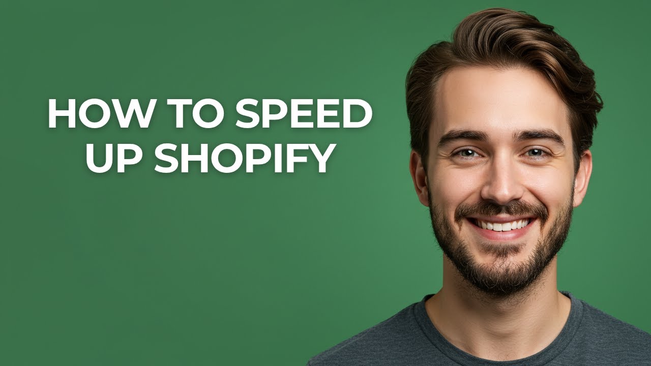 How to Speed Up Shopify - GUIDE! - YouTube