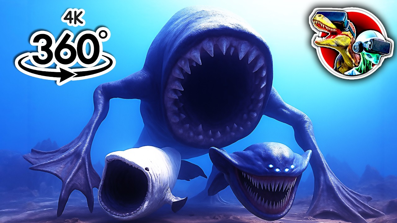 360 Sea Eater Eat Bloop, El Gran Maja, Whale, Ningen and Leviathan Sea ...