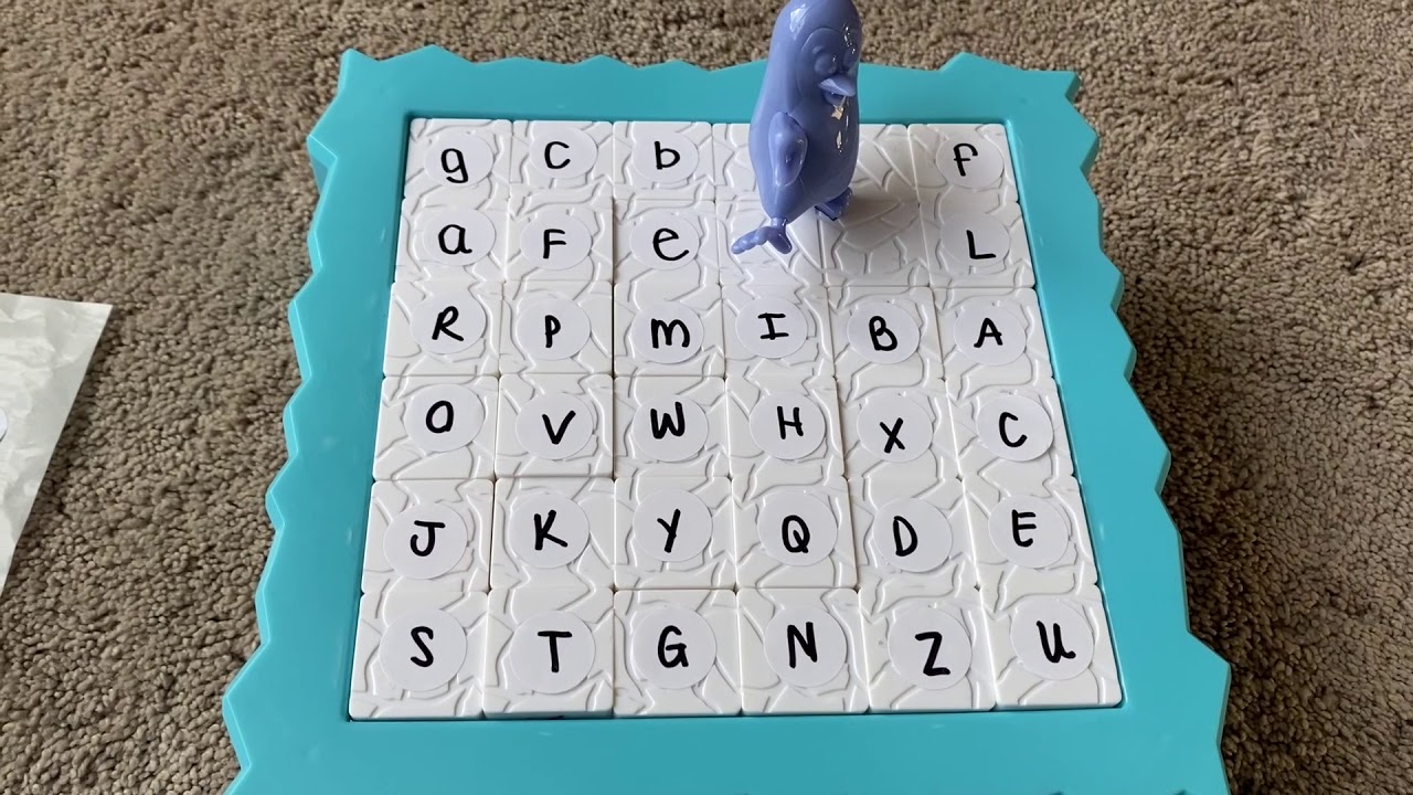 Alphabet Don't Break The Ice Game - YouTube