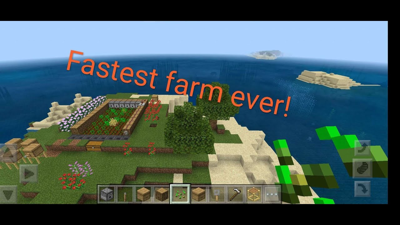 How to make the best farm in minecraft - YouTube