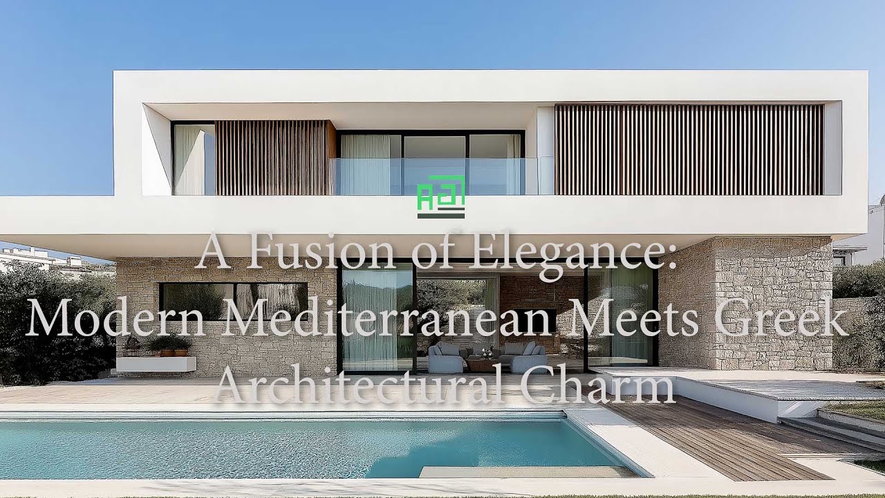 A Fusion of Elegance: Modern Mediterranean Meets Greek Architectural ...
