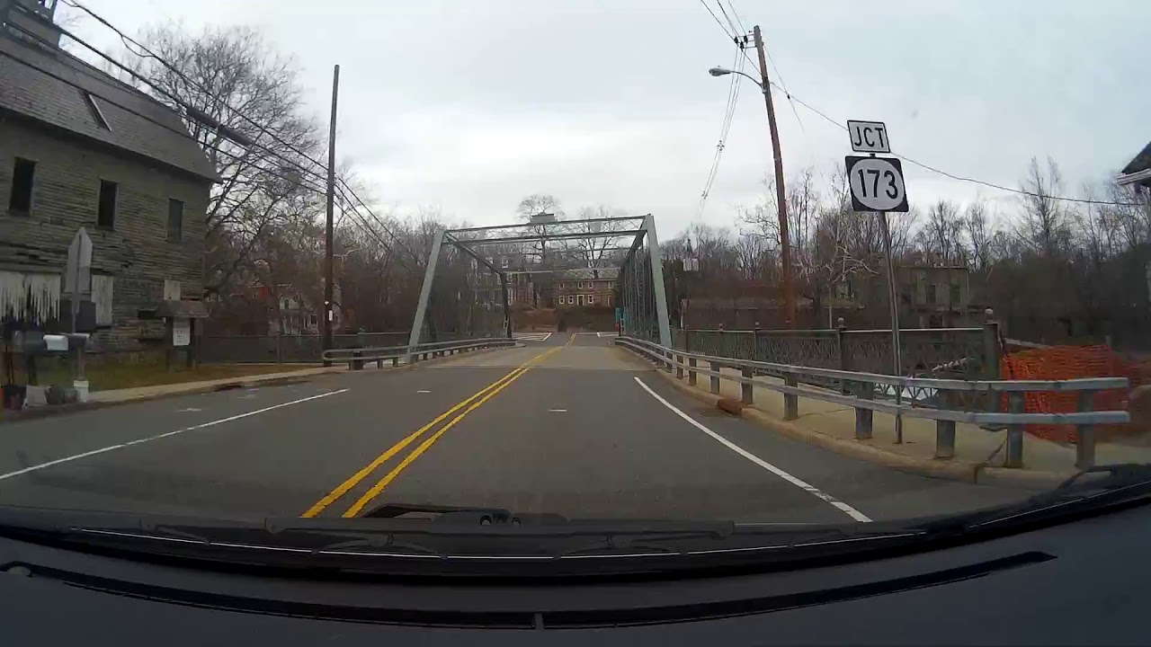 NJ 173 --Visiting Bloomsbury, NJ (to Phillipsburg)-- westbound - YouTube