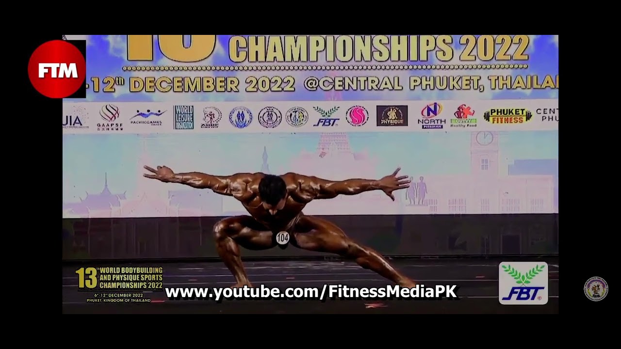 13th World Bodybuilding & Physique Sports Men's Master 40-49 Years ...
