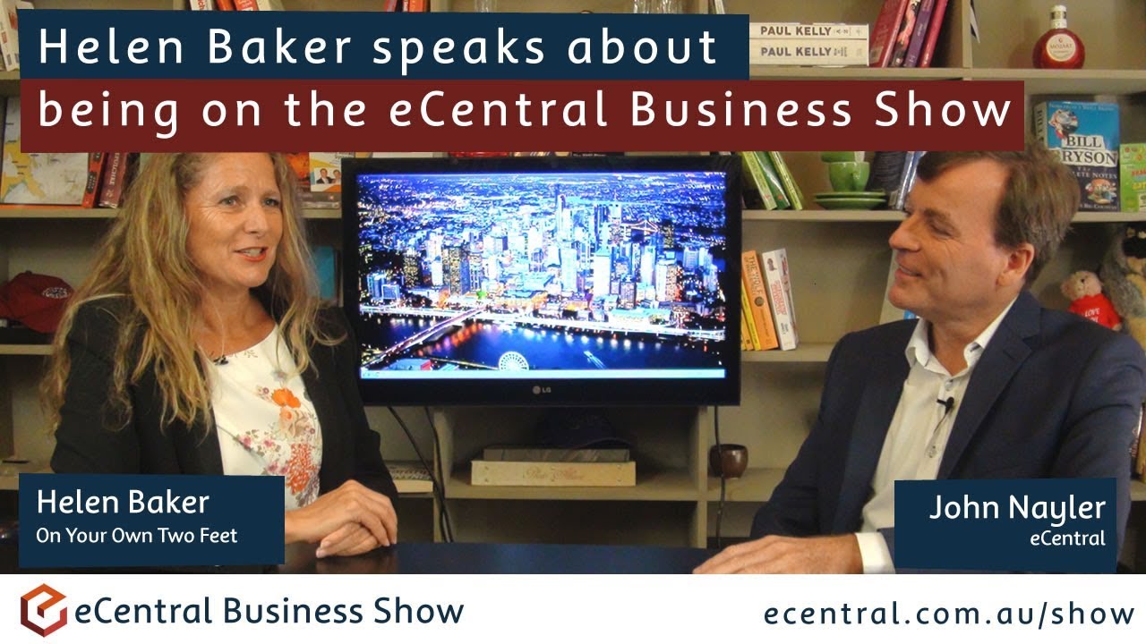 Helen Baker speaks about being on the eCentral Business Show - YouTube