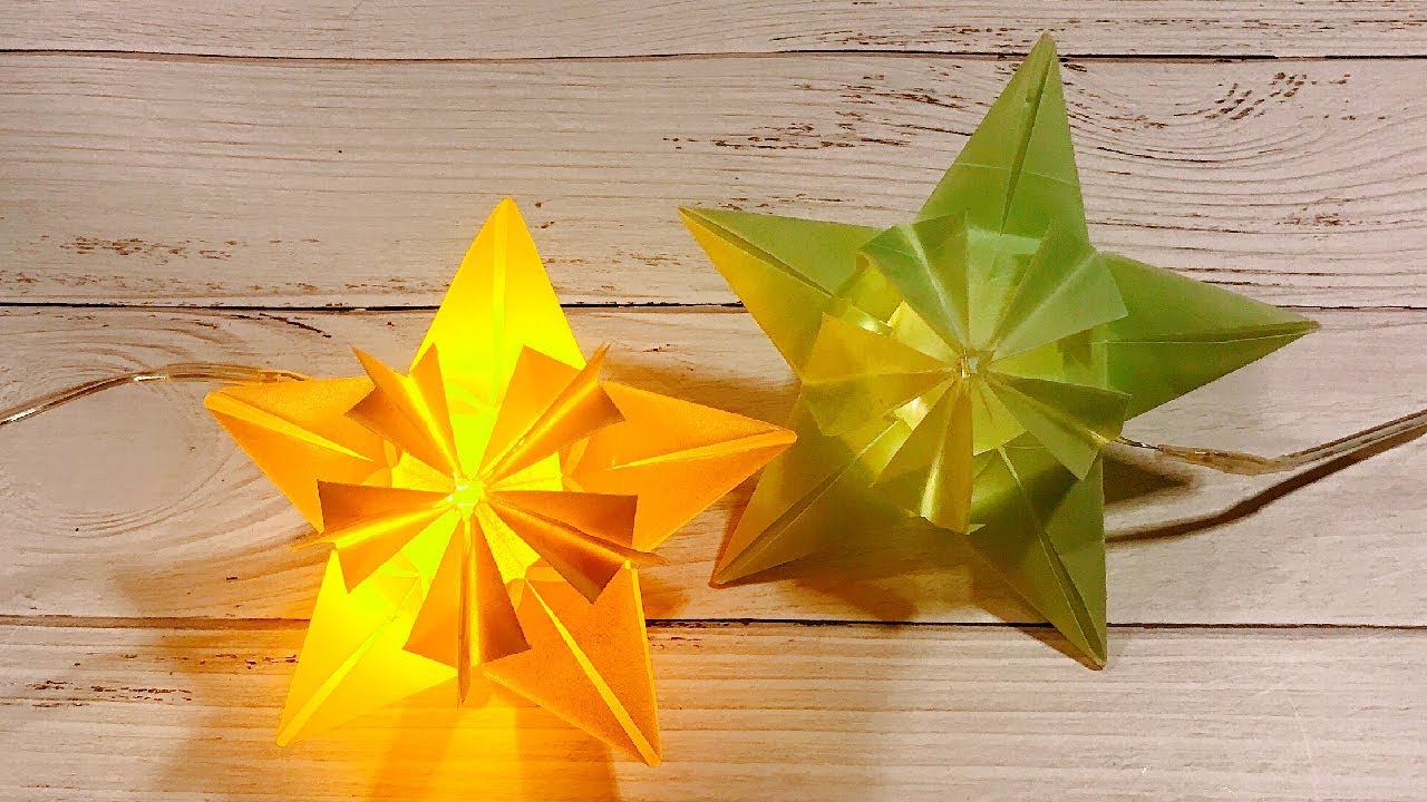Star Light | Modular Origami | Art and Craft Ideas and Projects for Kid ...