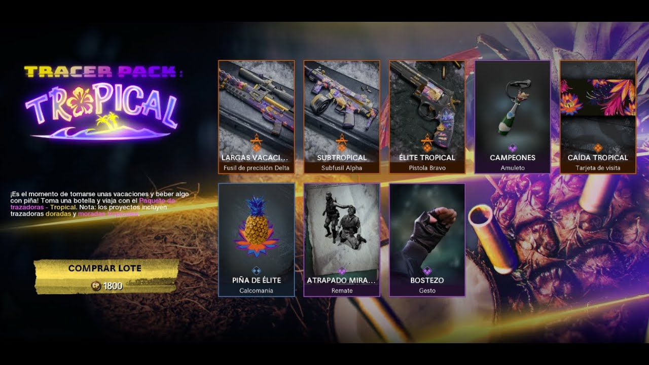 WARZONE - NEW TRACER PACK TROPICAL MP5 + EL SUPUESTO MEJOR SNIPER ZRG ...