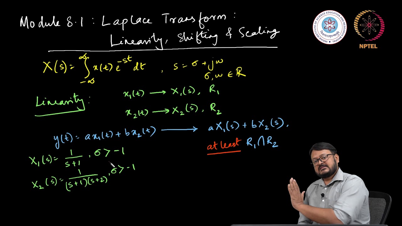 Laplace Transform : Linearity, Shifting and Scaling - YouTube