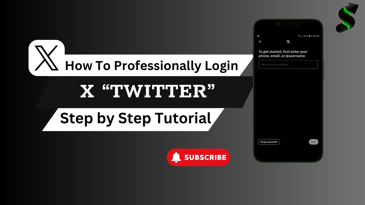 How to Login to X (Twitter) in 2025 | Complete Tutorial - YouTube