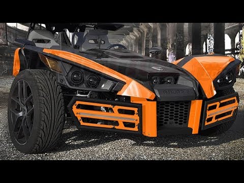 Polaris Slingshot Ultimate LED Front Bumper & Grille - YouTube