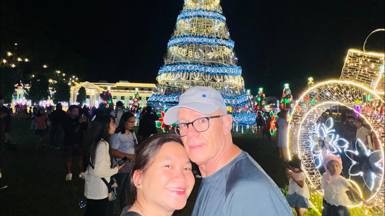 German Filipina couple First time celebrating IWAG FESTIVAL of lights ...