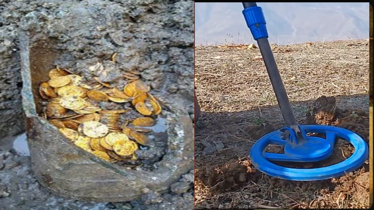 treasure hunting gold finding metal detecting - YouTube