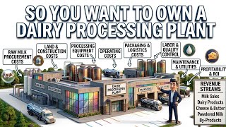 The Economics of Owning A Dairy Processing Plant 