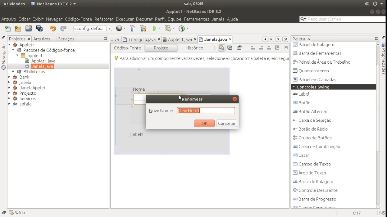Programação de Applet Java - Aula 1: Primeiro Applet - YouTube