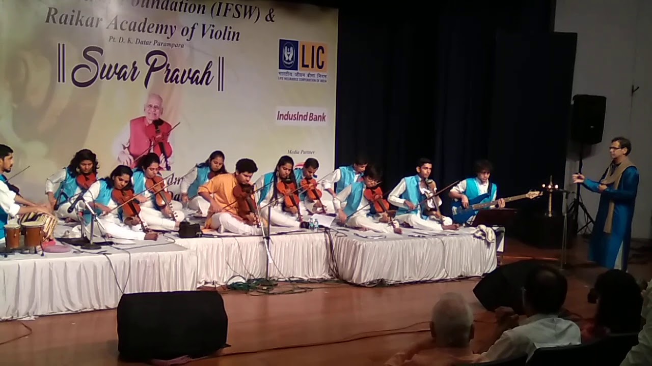 RaagDurga | Colors of Violin | students of Pt. Milind Raikar - YouTube