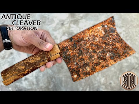 Bulgaristan'dan Gelen Antik Kasap Satırının Restorasyonu