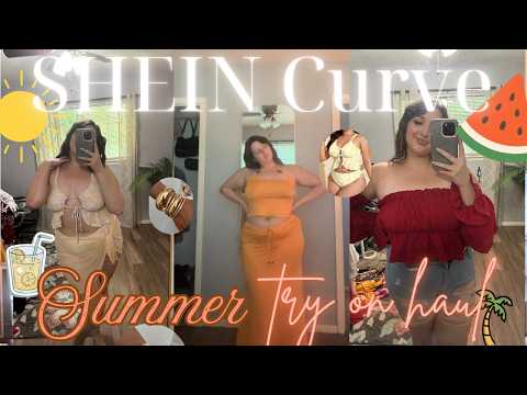 SHEIN CURVE ☀️summer try on haul⛱️
