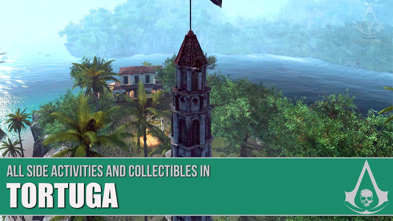 Assassin's Creed Black Flag - All Side Activities & Collectibles in ...