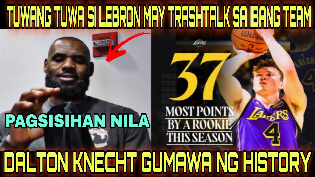 Dalton Kinect gumawa ng history pang apat siya na rookie Nakagawa ng most point bilang rookie ...