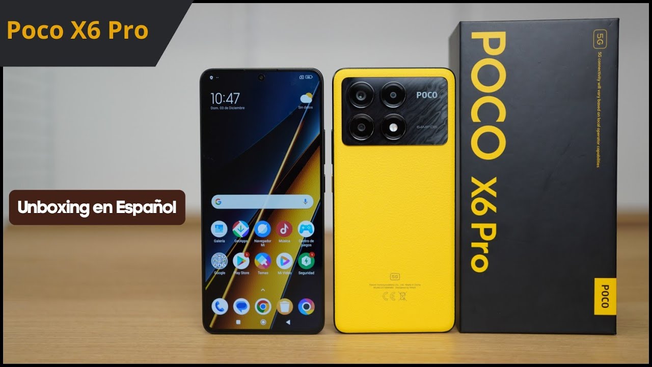 Poco X6 Pro Unboxing en Español - YouTube