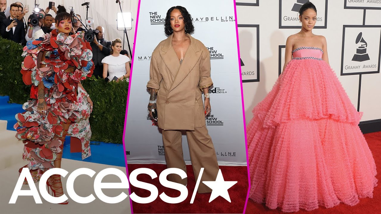 Rihanna's 10 Most Outrageous Fashion Moments Ever! | Access - YouTube