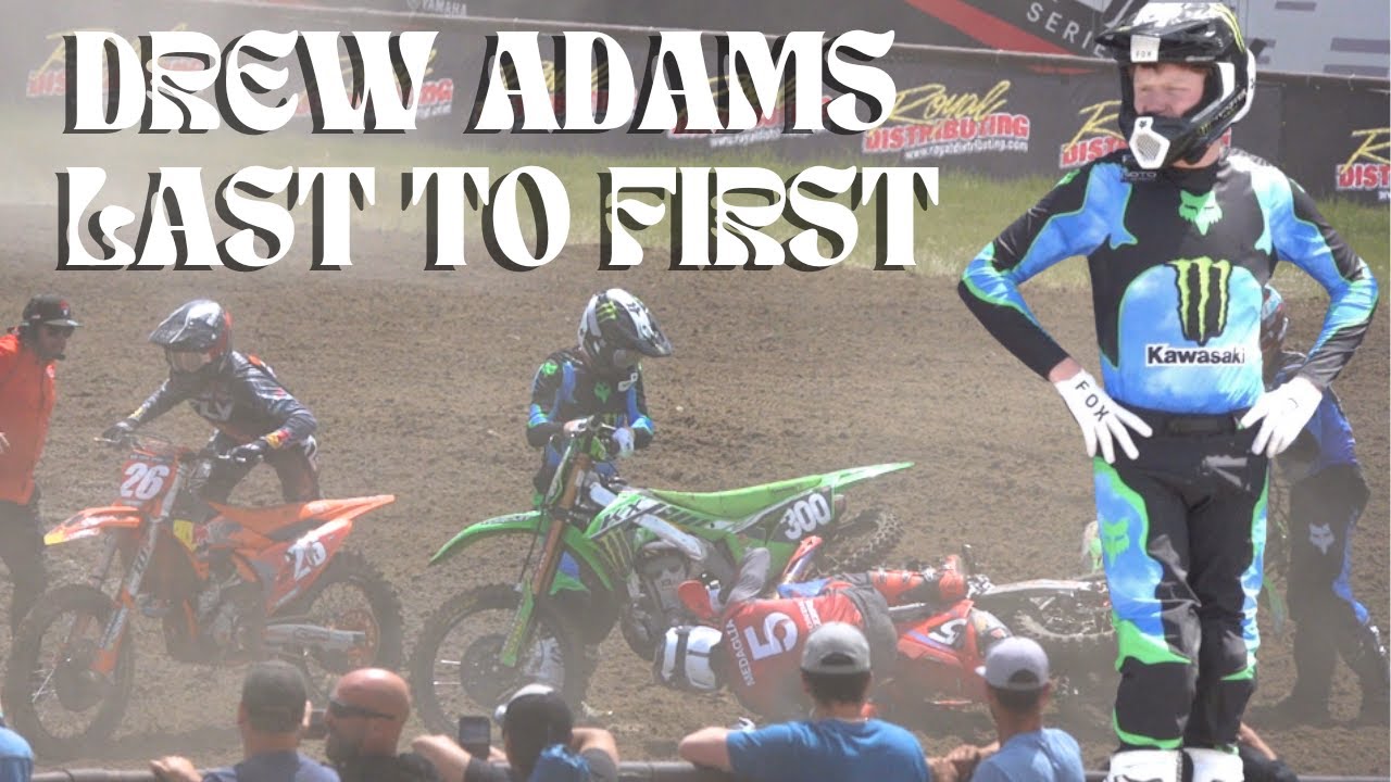 Drew Adams LAST TO FIRST! 250 Moto 1 Lethbridge 2024 TripleCrownSeries ...