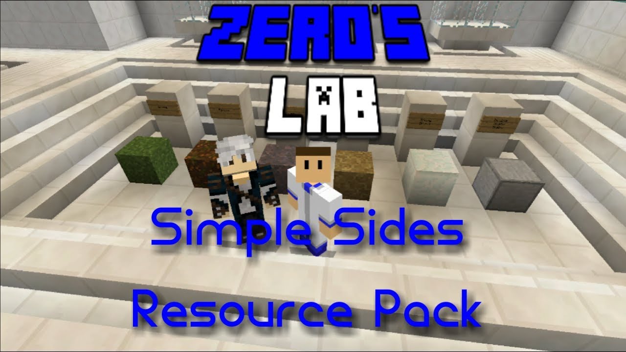 Simple Sides Resource Pack | Zer0's Lab ft Ammaar2404 - YouTube