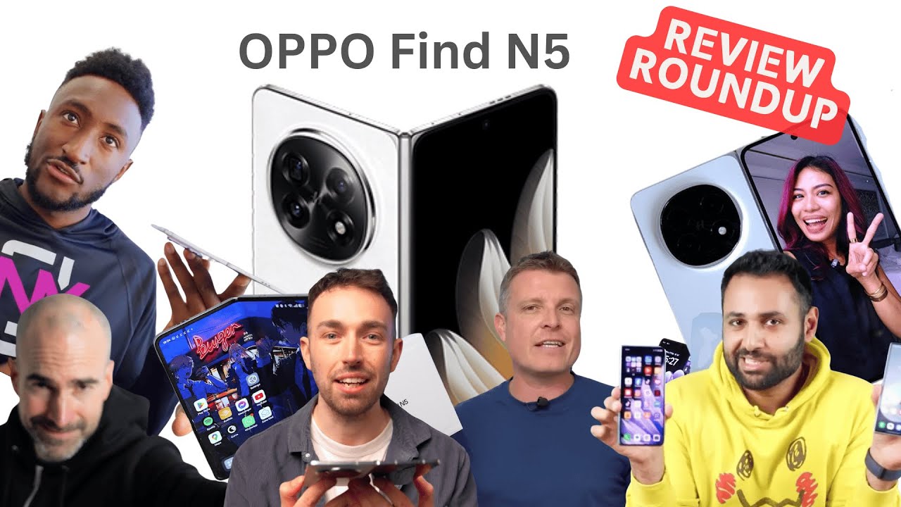 OPPO Find N5: Thinnest Foldable Ever? - Ultimate Review Roundup ft ...