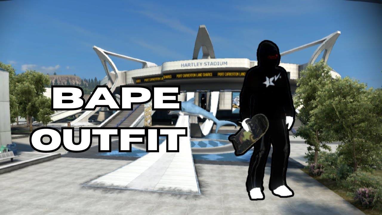 Skate3 - BAPE IMPORT CUSTOM SAVE DOWNLOADABLE (PS3/RPCS3) - YouTube