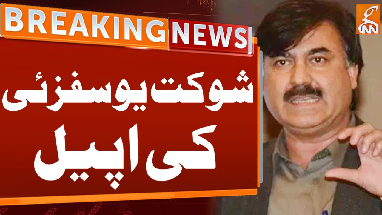 PTI Leader Shokat Yousafzai Important Statement | Breaking News | GNN ...