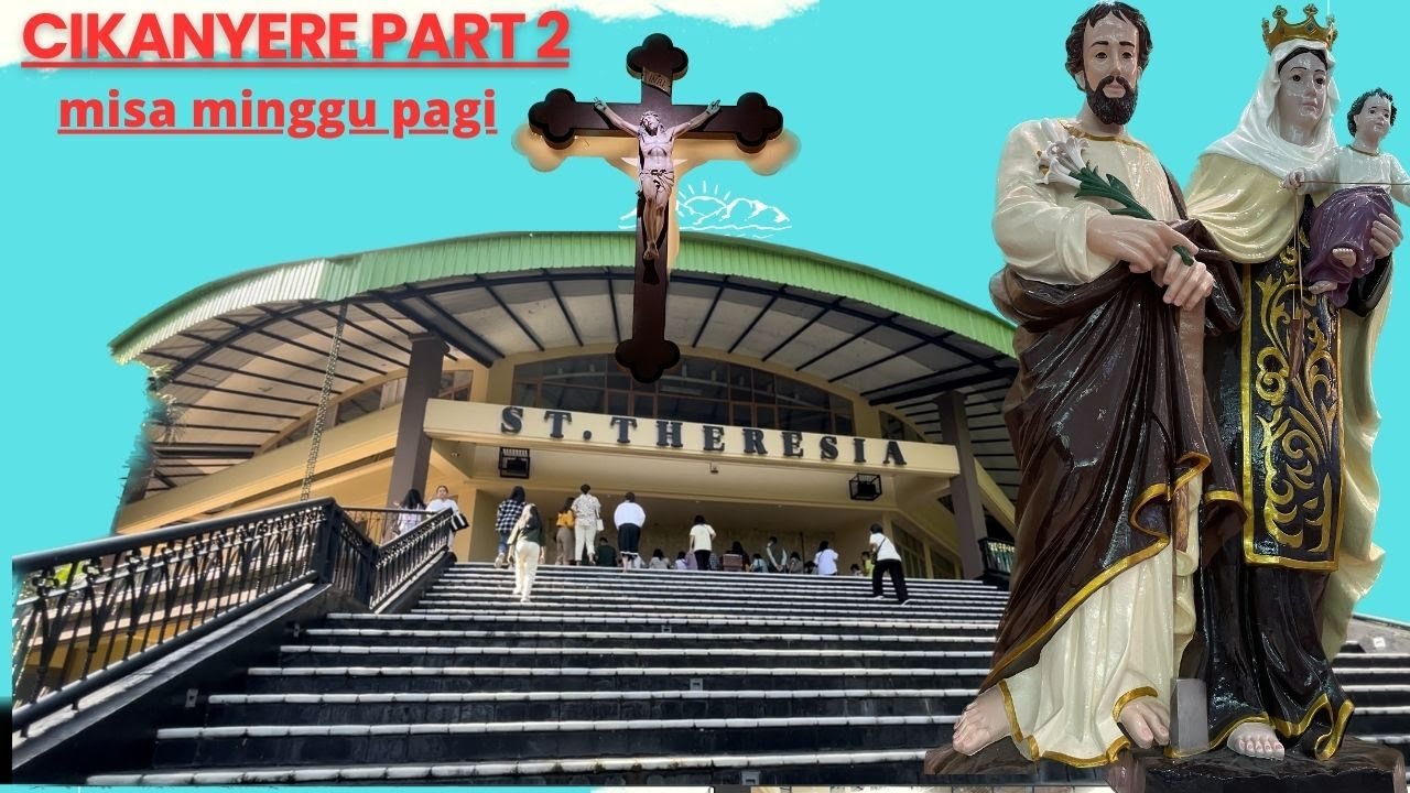 Ziarah Katolik : Misa lembah karmel Cikanyere Jawa Barat - YouTube