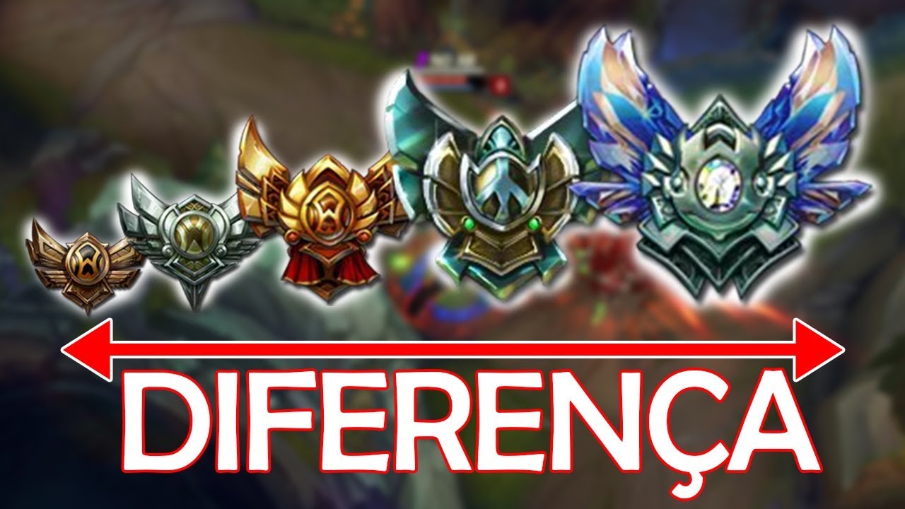 Diferença Entre Cada Elo E Como Você Pode Subir em League Of Legends ...