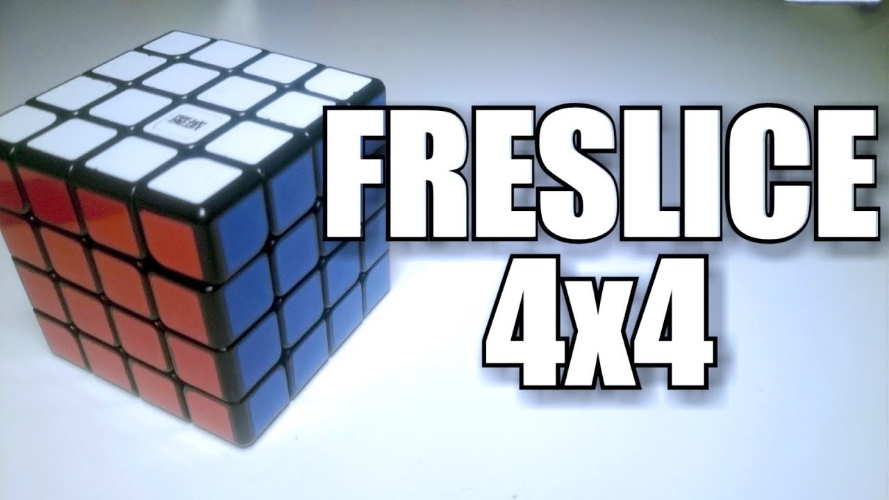 Tutorial FreeSlice 4x4! | Aristas del 4x4 más Rápido - YouTube