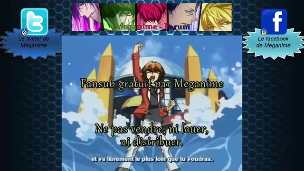 [Pub - Meganime][VOSTFR] Fansub Yu-Gi-Oh! GX de l'Opening 1 - YouTube