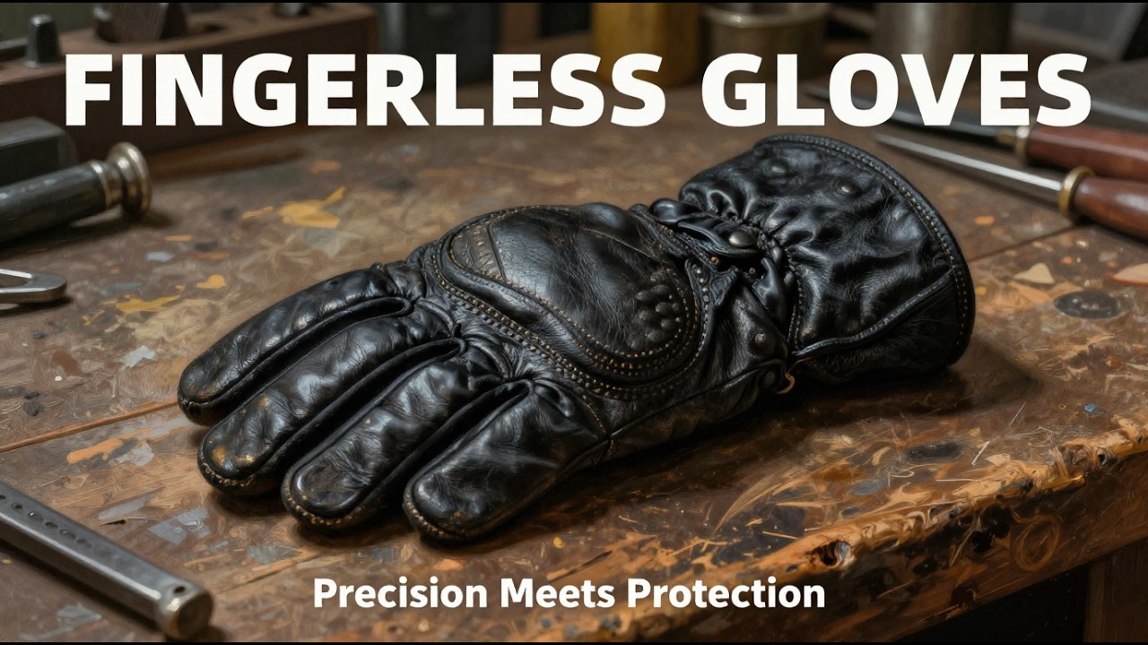 Fingerless Gloves: The Perfect Balance Between Protection and Precision ...