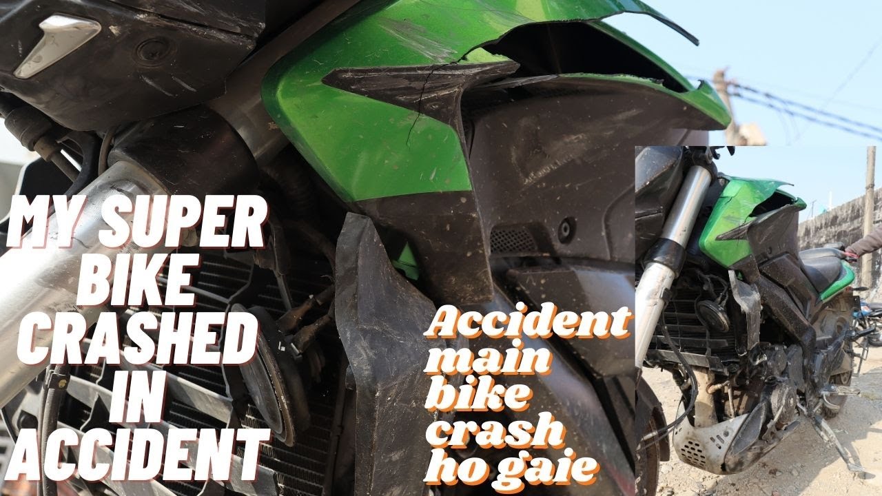 My Super Bike Crashed || My Accident on 10jan || Shravanradhavlogs ||# ...
