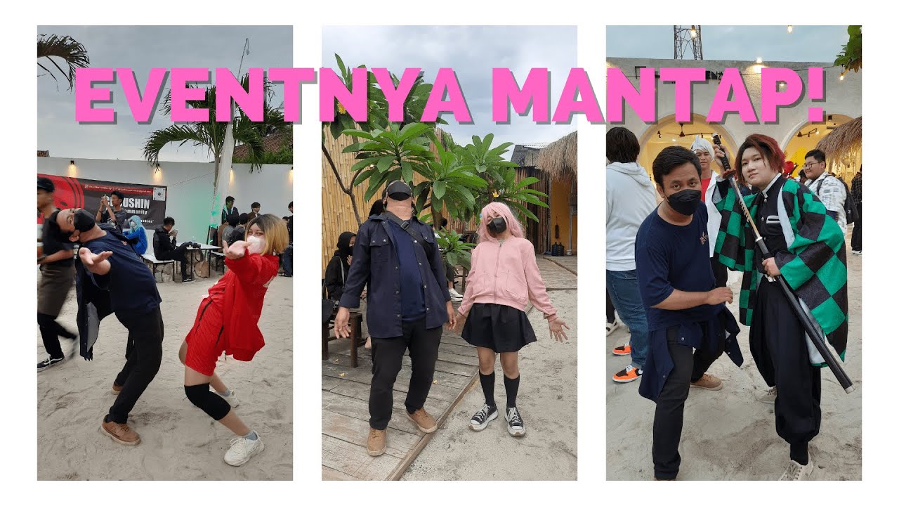 VLOG KE EVENT COSPLAY DEKET RUMAH! // Chuushin Community Cosplay Gath ...