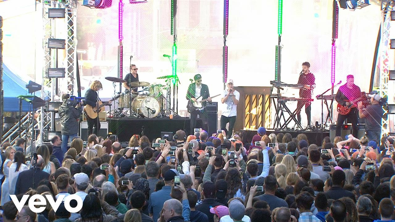 OneRepublic - No Vacancy (Live On The Today Show/2017) - YouTube
