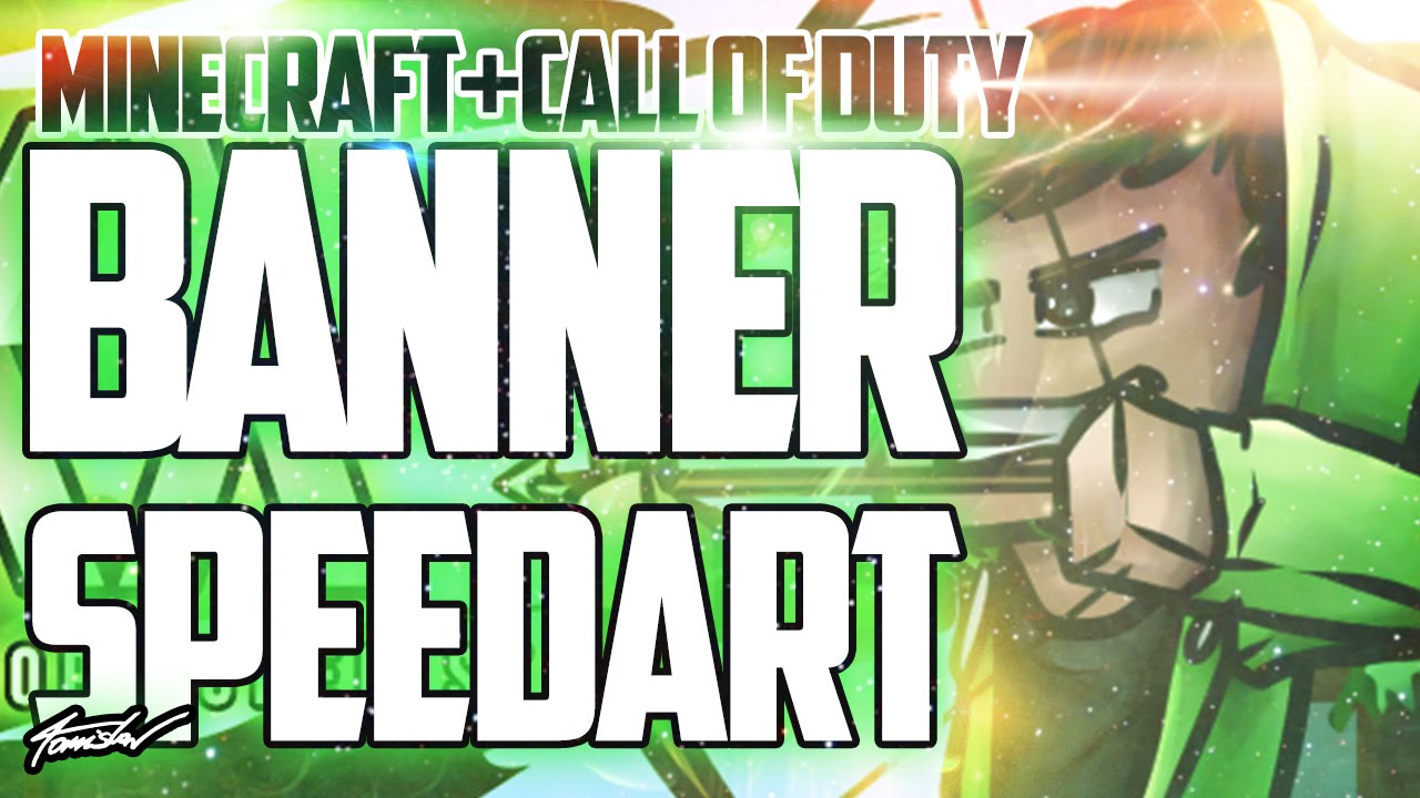 Minecraft+CoD Banner Speedart - TrOpiKx [PREMIUM] - YouTube