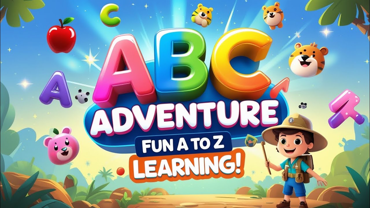 ABC Phonics Adventure! | A to Z Fun Learning Song for Kids" - YouTube