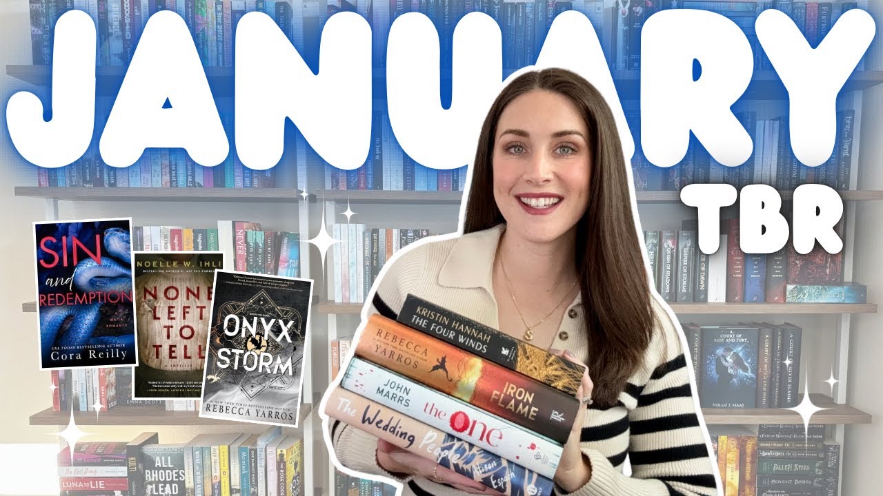 my january reading plans| JANUARY TBR 📚 ️ - YouTube