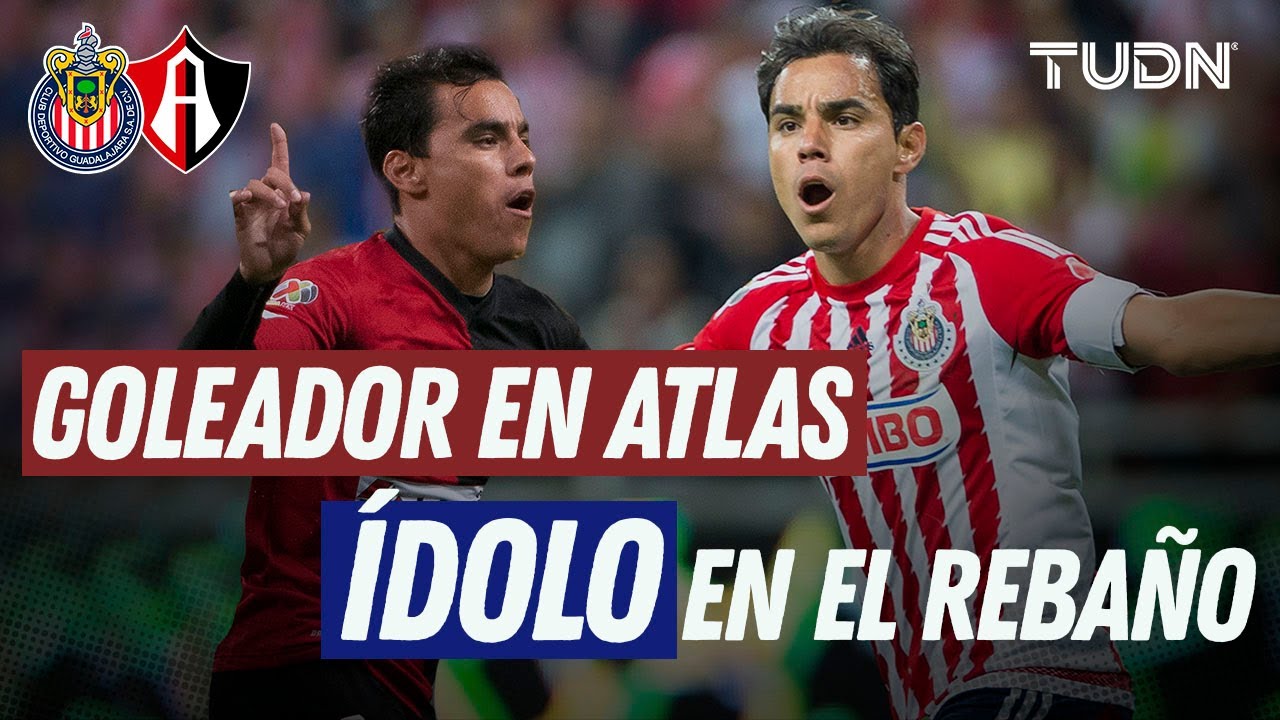 ¡AMOR Y ODIO! Omar Bravo fue GOLEADOR en Chivas 🐐 y Atlas 🦊 | TUDN ...